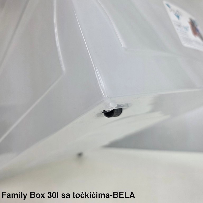 Kutija za odlaganje sa točkićima 30L – Family box DRIVE 30l -MOKA