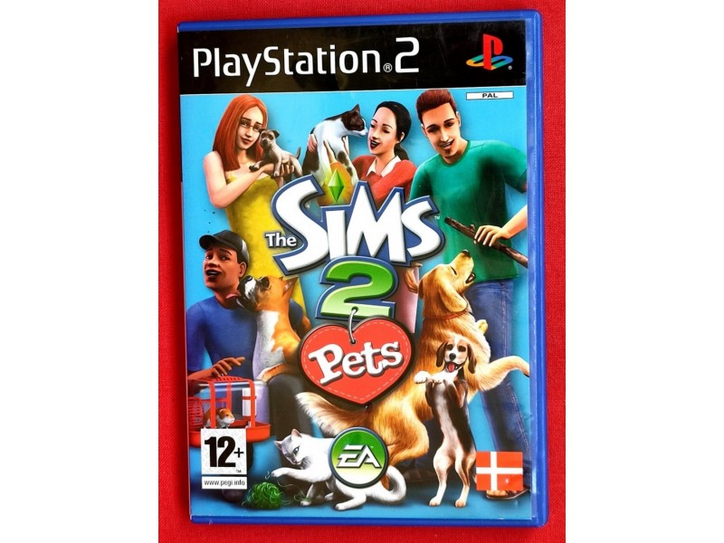 The SIMS 2 Pets - PS2 Originalna Igra