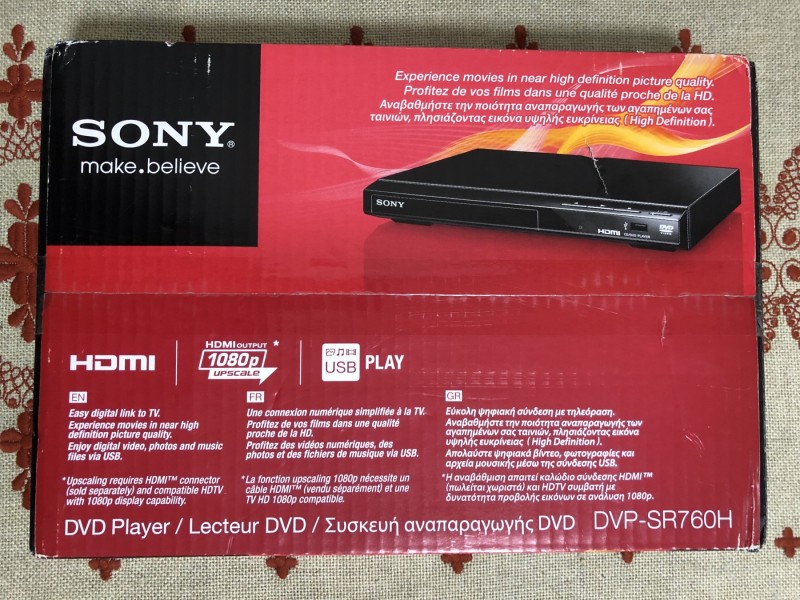 Sony DVP-SR760H