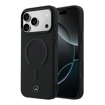 IPHONE 17 PRO MAX MERCEDES-BENZ 3D CASE - MAGSAFE COMPATIBLE - BLACK
