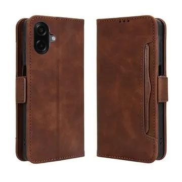 SAMSUNG GALAXY A07 4G CARDHOLDER WALLET CASE - BROWN
