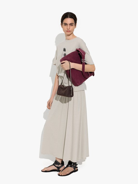 SKIRT WITH ELASTIC WAISTBAND