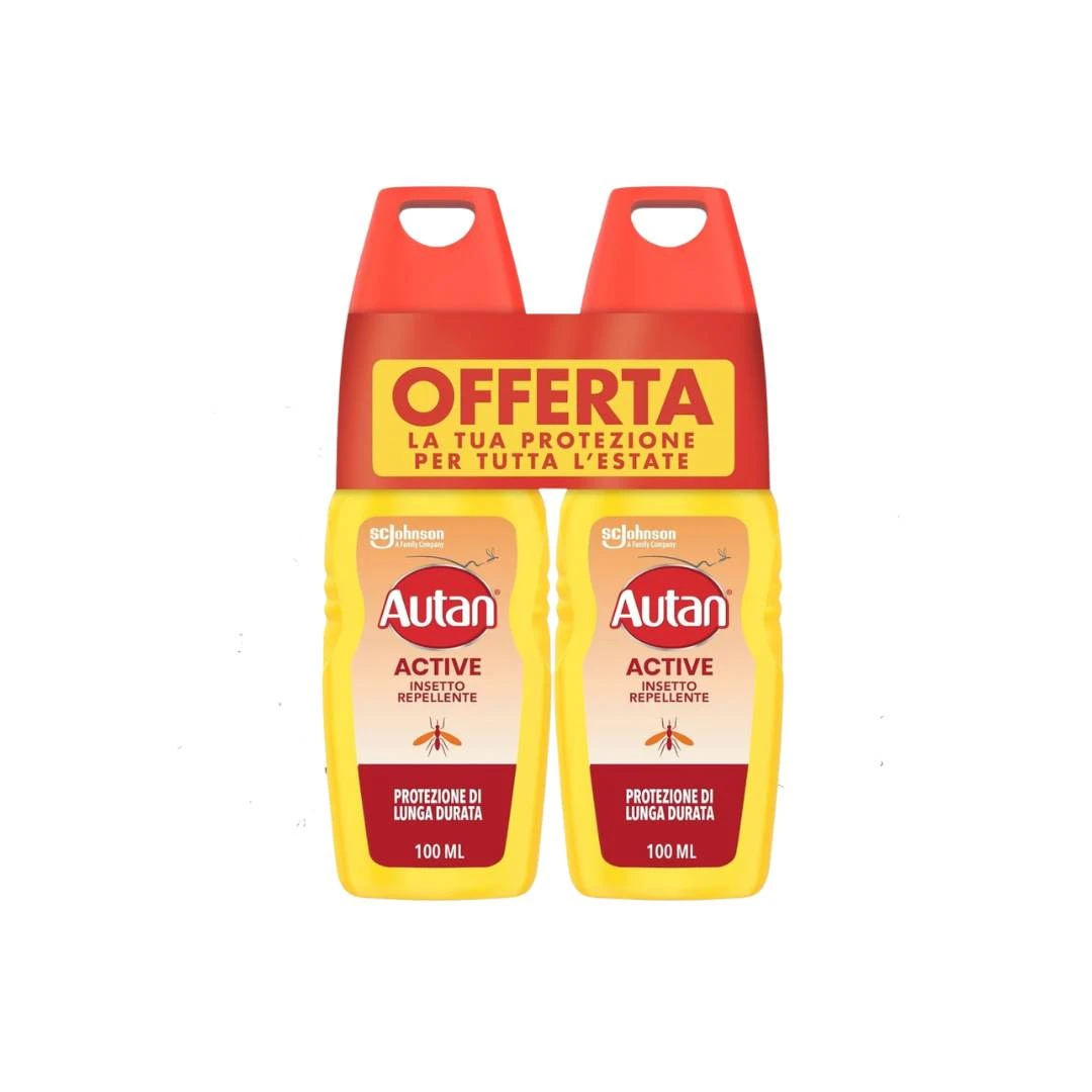 Autan® Sport Sprej Protiv Uboda Komaraca i Ostalih Insekata DUO PACK 2x100 mL