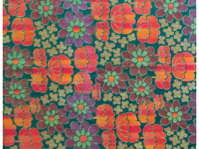 RETRO TKANA ZAVESA / PREKRIVAČ