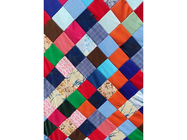 XXL Unikatni Pačvork Prekrivač 600x540 cm