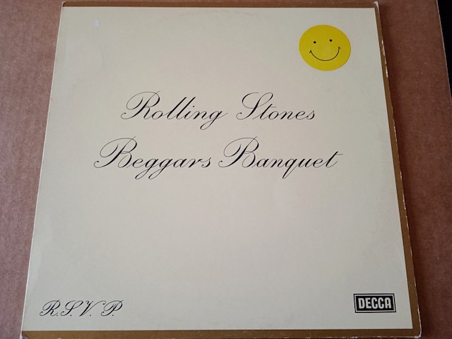 Rolling Stones-Beggars Banquet, Germany Press 1969,Mint