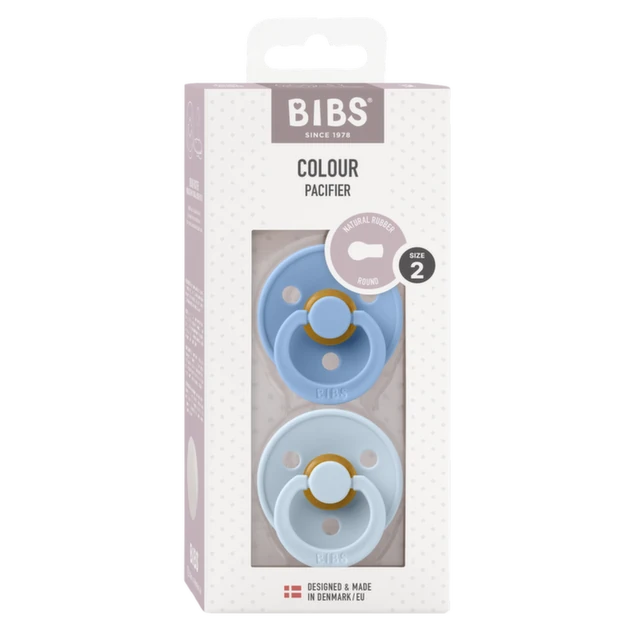 BIBS varalica Baby Blue & Sky Blue 6-18 meseci, 2 komada