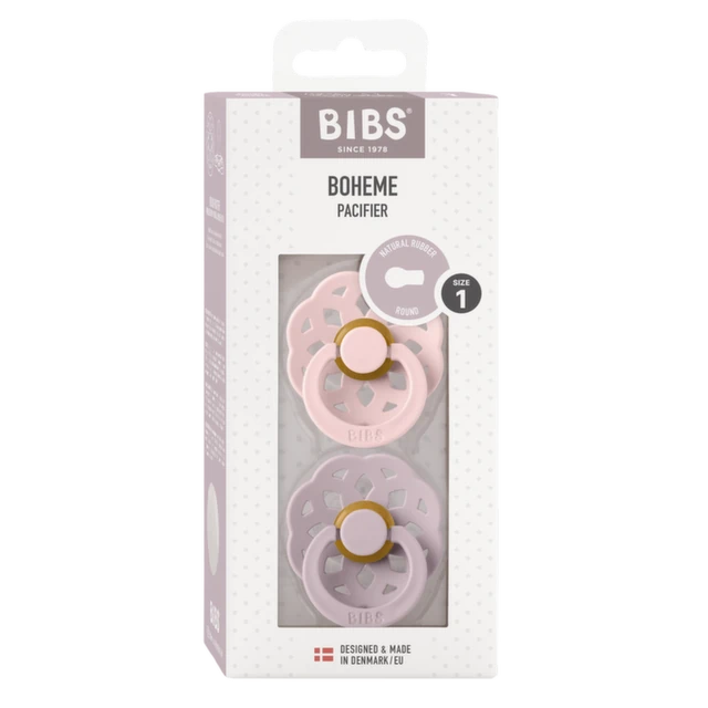 BIBS varalica BOHEME Blossom & Dusky Lilac 0-6 meseci, 2 komada