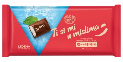 ČOKOLADA MLEČNA LEDENA DORINA 100G