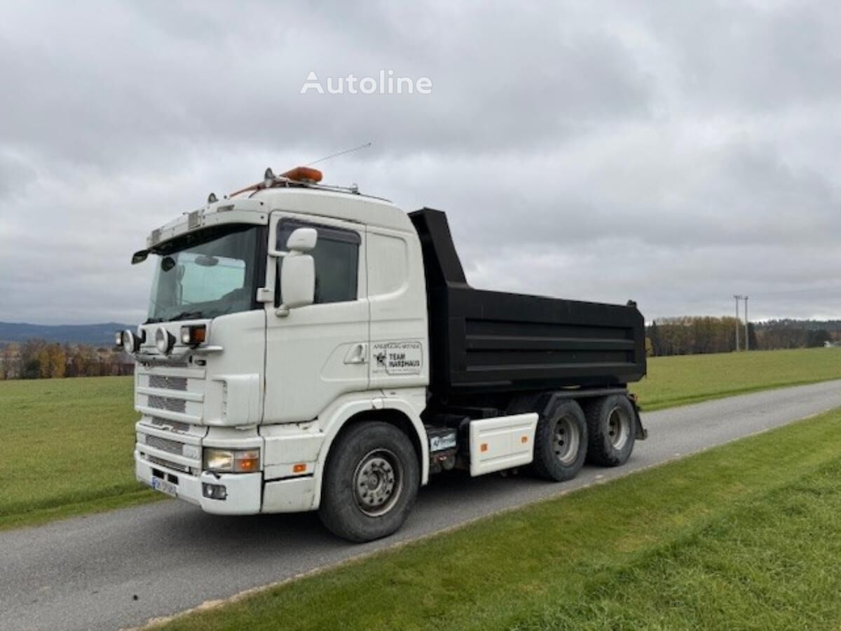 Prodaje se Scania 144G kiper na aukciji