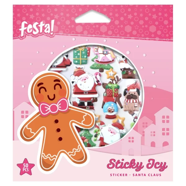 Sticky Icy, stikeri, Deda Mraz, 50K