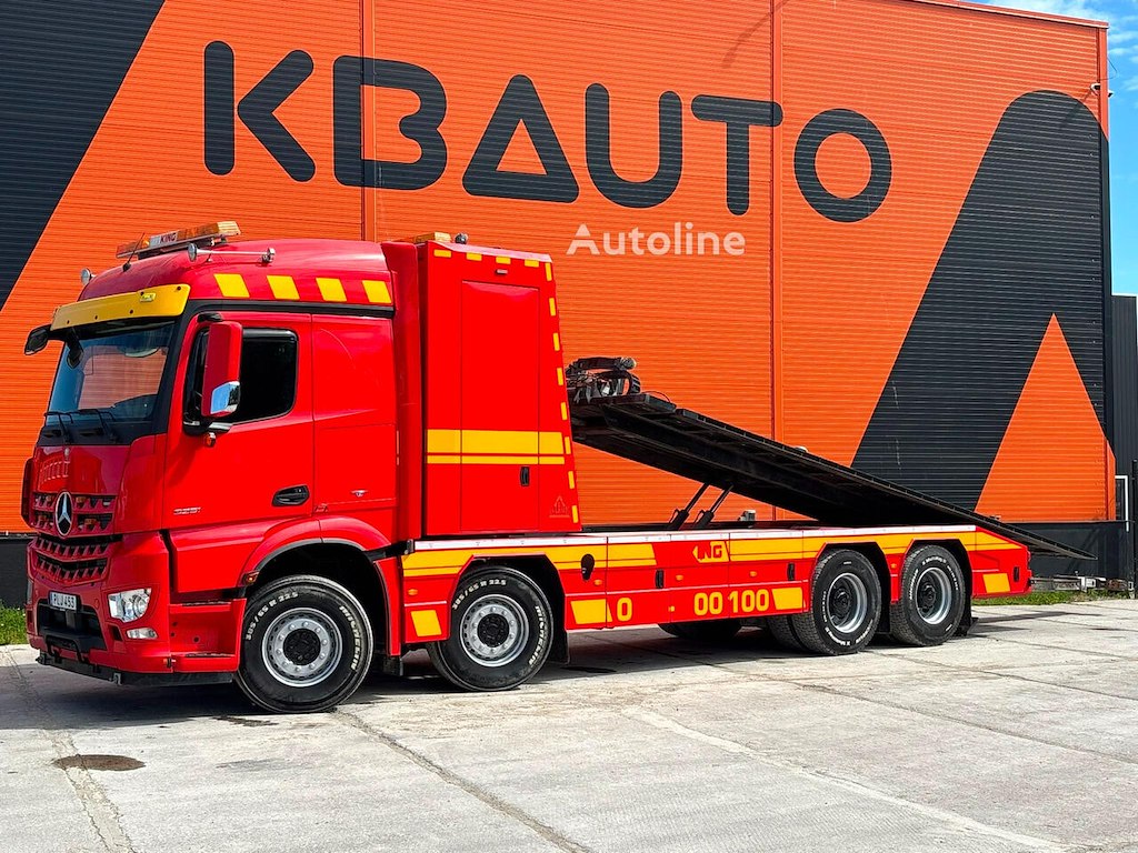 Mercedes-Benz Arocs 3251 8x4 FAS 12TON / 3x WINCH 12t + 20t + 6.7t / REMOTE šlep auto