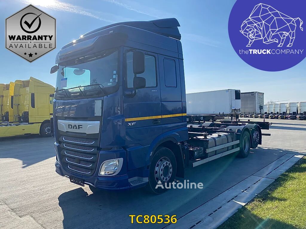 DAF XF 480 vozilo za prevoz kontejnera