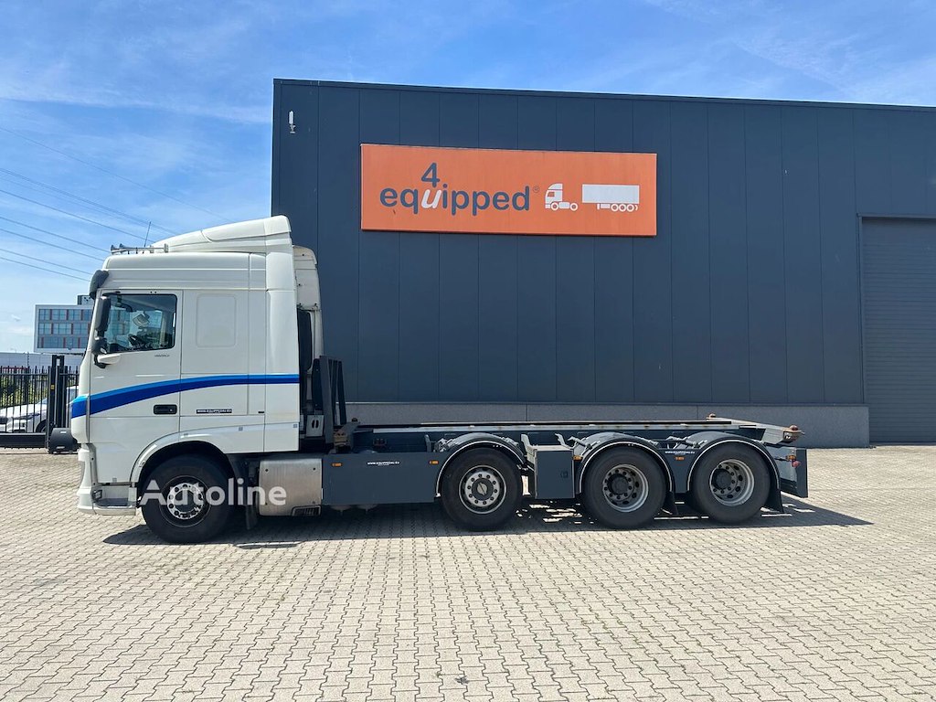 DAF XF 480 XF 480 8x2 SC BDF / 10T frontaxle / EURO VI D / 365.000 k vozilo za prevoz kontejnera