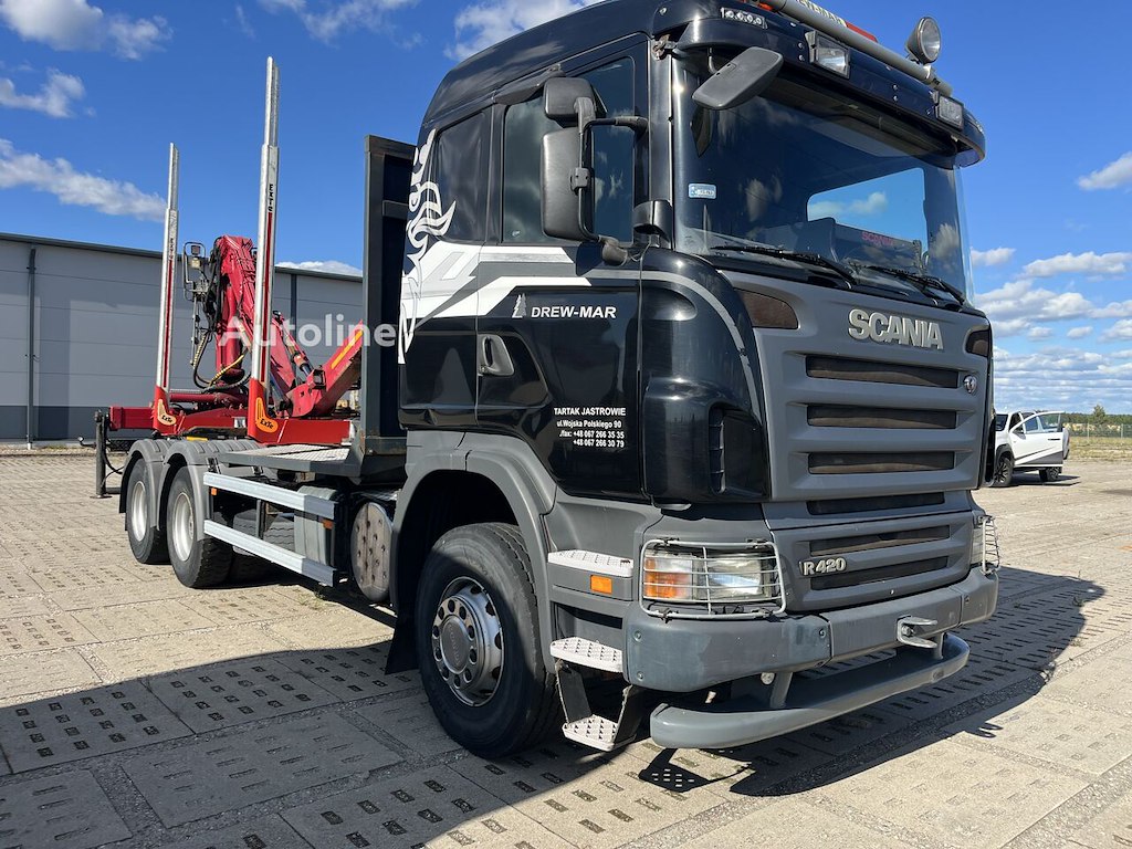 Scania R 420 kamion za prevoz drva