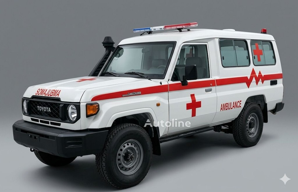 Novo Toyota LC78 4.5 TM-ABS 2024YM vozilo hitne pomoći