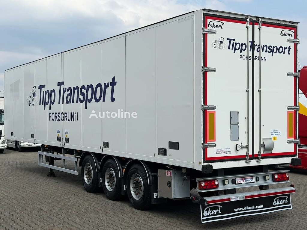 Ekeri Full Side Opening / Lift-Axle / SAF-Disc furgon poluprikolica