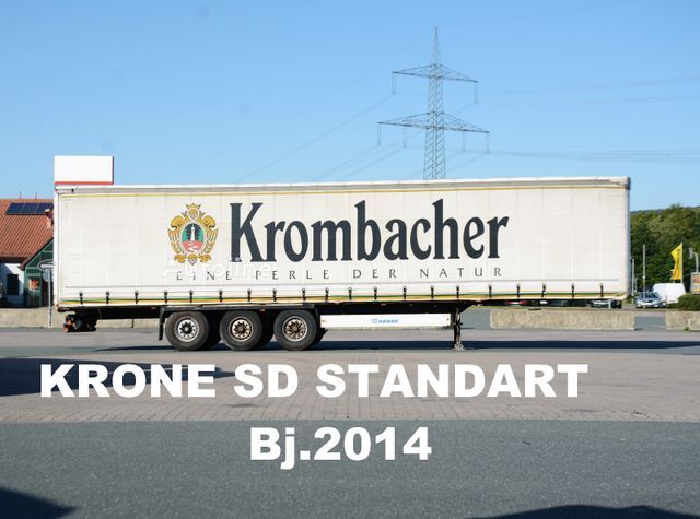 Krone SD poluprikolica s ceradom