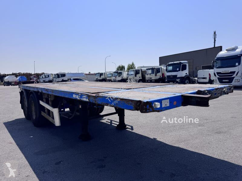 Fruehauf S/REMOLQUE 2 EJES poluprikolica platforma