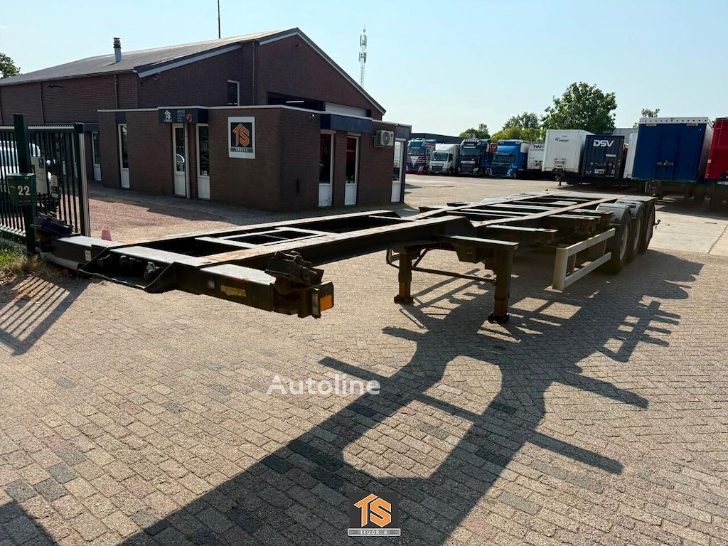 HFR SB24 CONTAINER MULTI CHASSIS 20/30/40/45 FT. - BPW DISC - 1X EXT poluprikolica za prevoz kontejnera