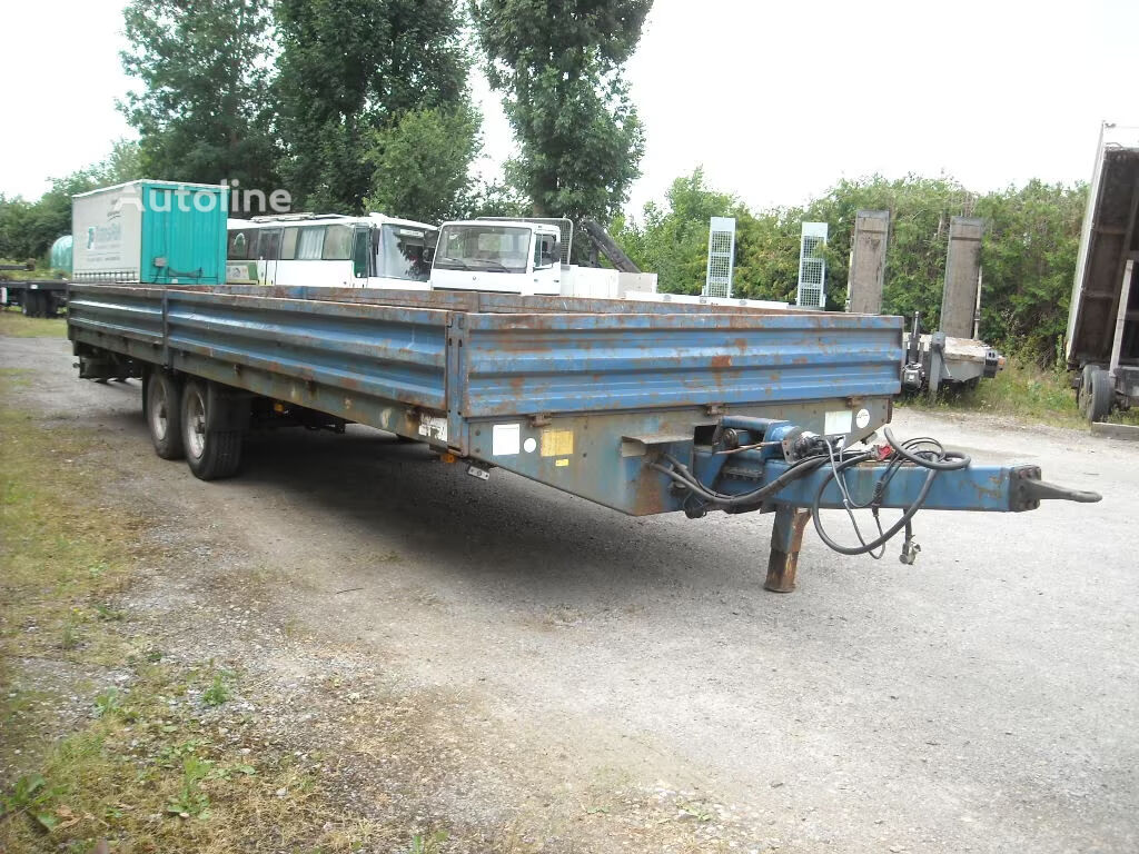 Obermaier TUE 119 / Loading Length 8.20 m / Aluminium Ramps prikolica sa ravnom platformom