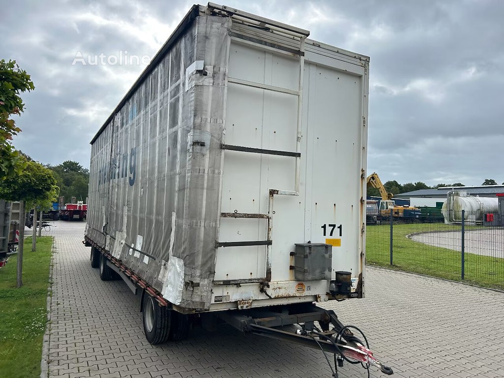 Eggers HXT 24 ZZL – 3-Axle Steering Curtainsider Trailer prikolica sa kliznom ceradom