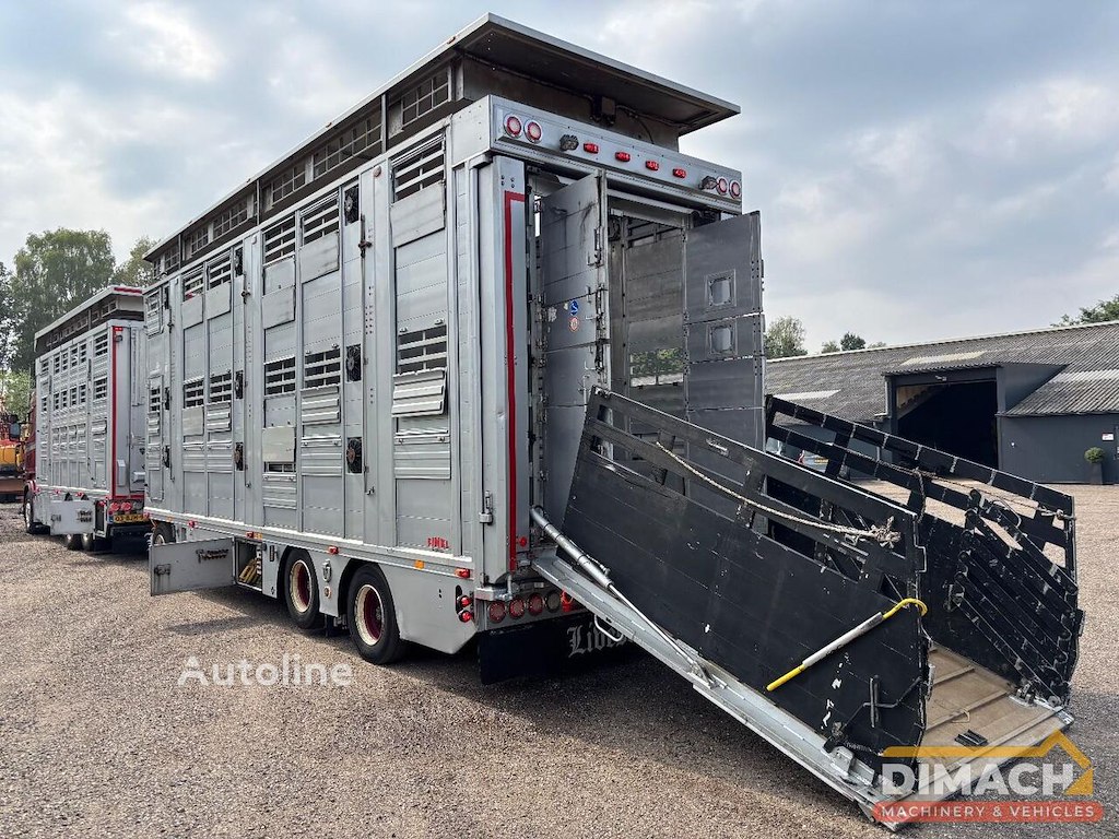 Finkl VA24 3-axle trailer - 1/2/3 deck livestock transport - live catt prikolica za prevoz stoke