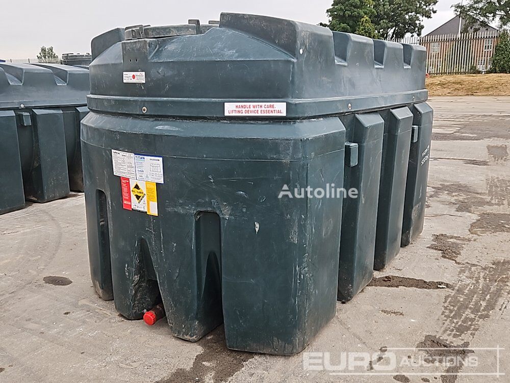 Prodaje se 3,000 Litre Static Fuel Bowser rezervoar za skladistenje goriva na aukciji