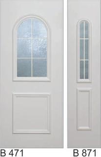 PVC ulazna vrata paneli B471 i B871
