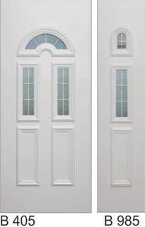 PVC ulazna vrata paneli B405 i B985
