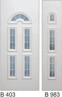 PVC ulazna vrata paneli B403 i B983