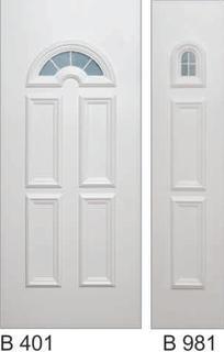 PVC ulazna vrata paneli B401 i B981