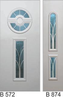PVC ulazna vrata paneli B572 i B874
