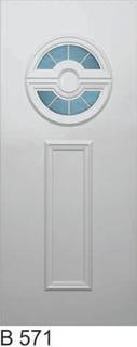 PVC ulazna vrata panel B571