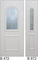 PVC ulazna vrata paneli B472 i B872