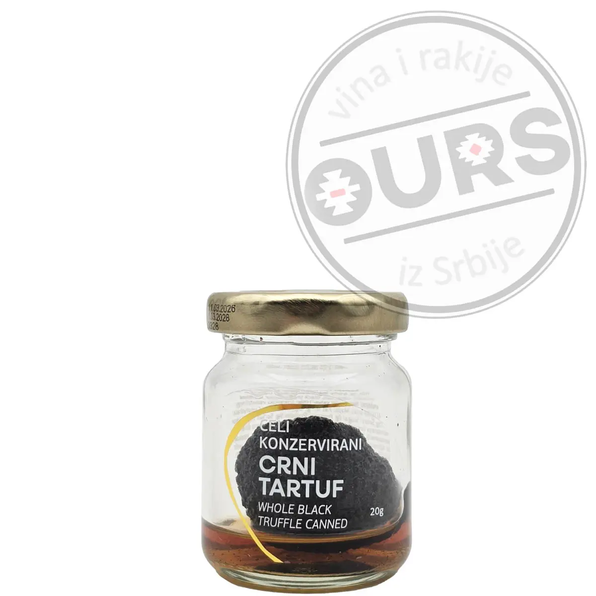 Damar konzervirani Crni Tartuf 20gr