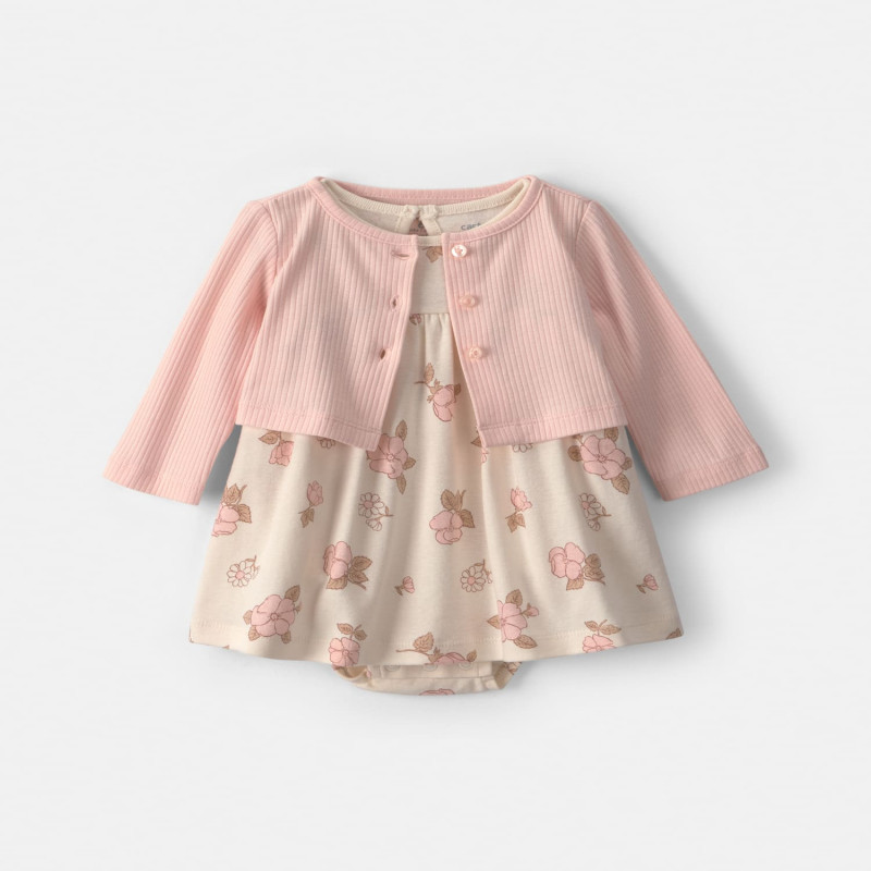 Carter"s komplet 2/1(bodihaljina,bolero)devojčice