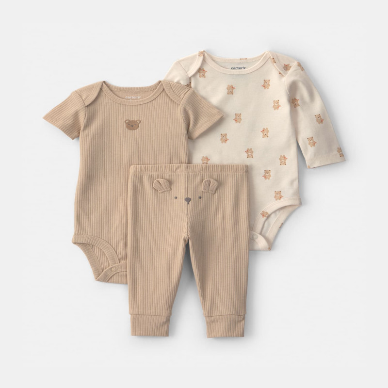 Carter"s komplet 3/1 (bodi x 2, d.deo), unisex
