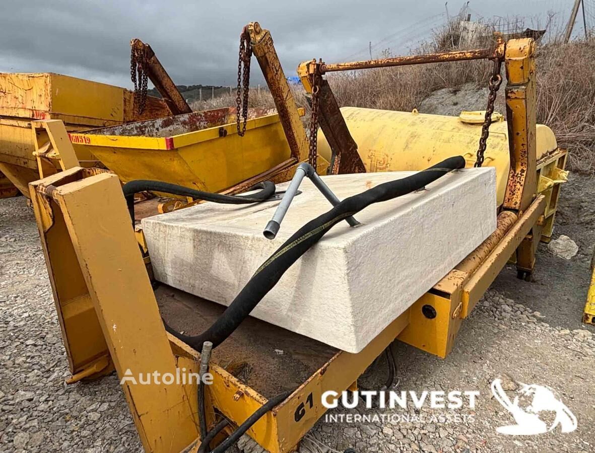 Portacontenedores para contenedores trapezoidales de 4,2m3 autopodizač kontejnera