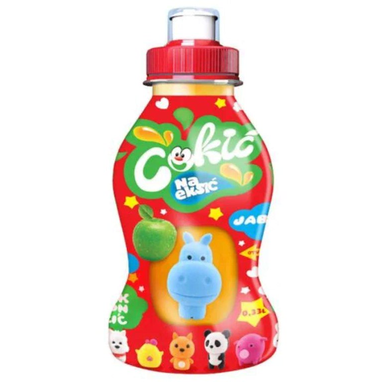 Sok cokić jabuka sa čašom 0.33l