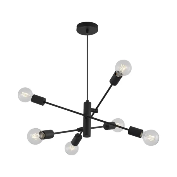 Braytron BV04-00044 | Luster | crna | 6xE27
