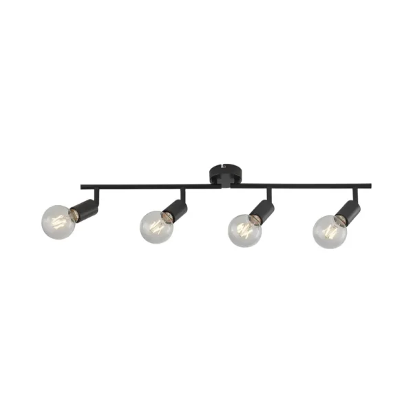 Braytron BV04-00033 | Spot lampa | crna | 4xE27