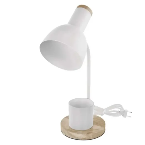 Emos Poppy Z7640W | Stona lampa | bela | E27