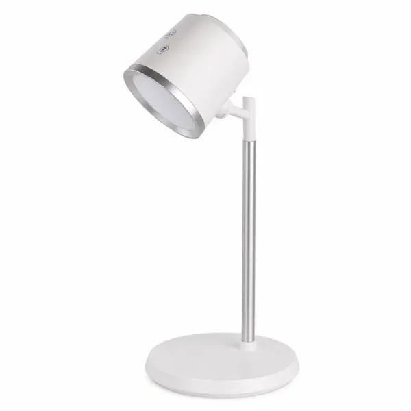 Emos Abbie Z7636W | Multifunkcionalna stona lampa | bela | LED