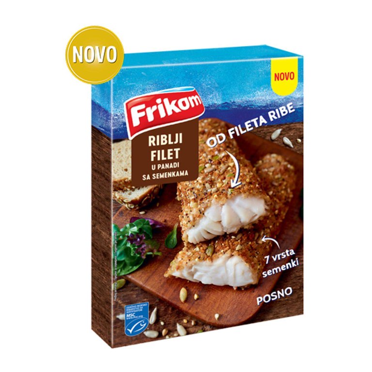 Frikom Panirana Riba sa semenkama 250g