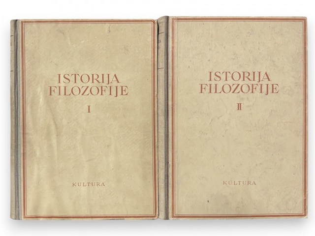 Istorija filozofije I-II