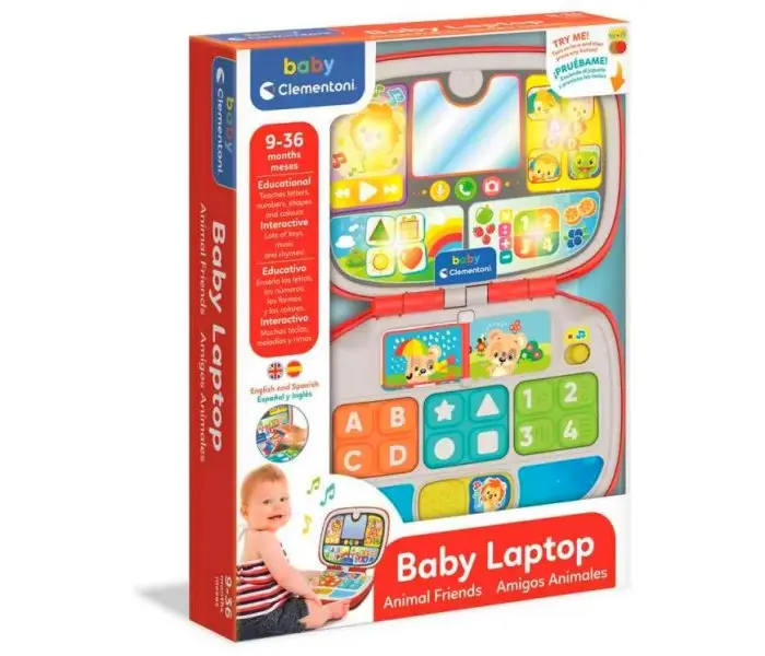 Clementoni Baby Moj prvi laptop