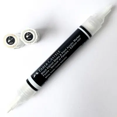 Faber-Castell Flomaster Shake and Paint, 1 komad, Beli