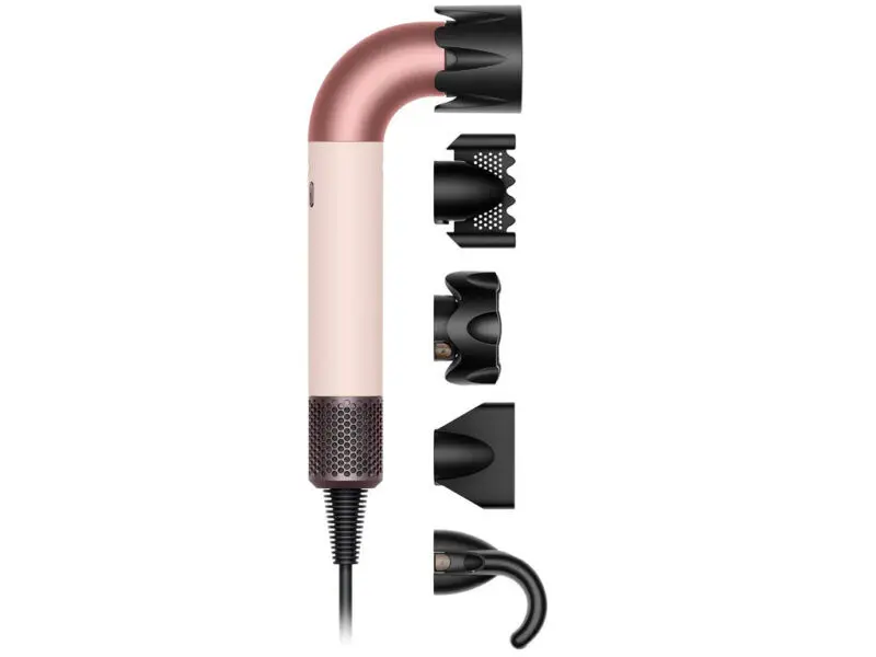 Daјson fen za kosu Supersonic keramički, ravan i talasast, 1700 W, roze zlato