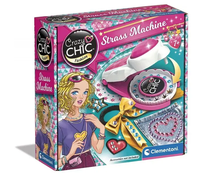Clementoni Crazy Chic Kreativni set za devojčice Crazy Chic Strass masine